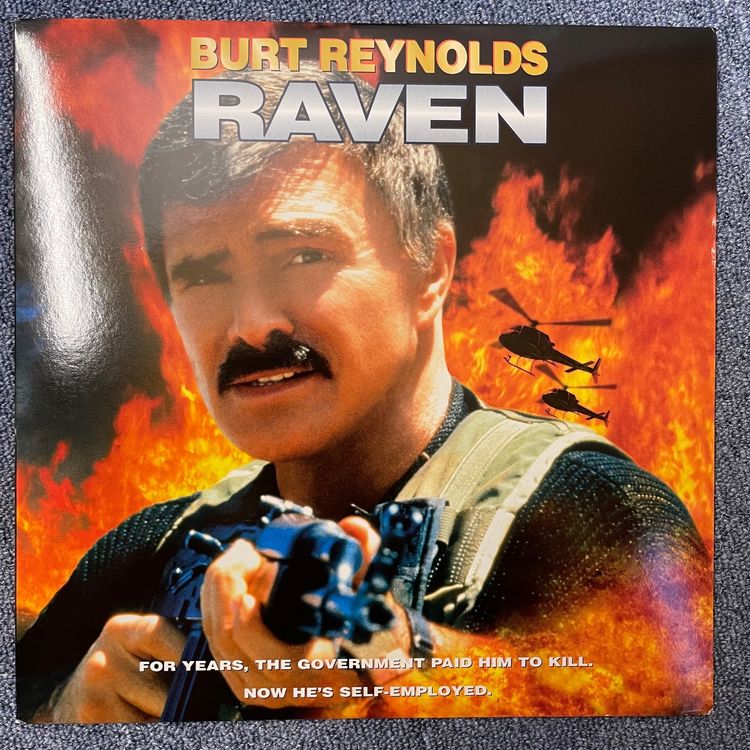 Burt Reynolds: RAVEN - LASER DISC - LD - Englisch Original (Gebraucht ...