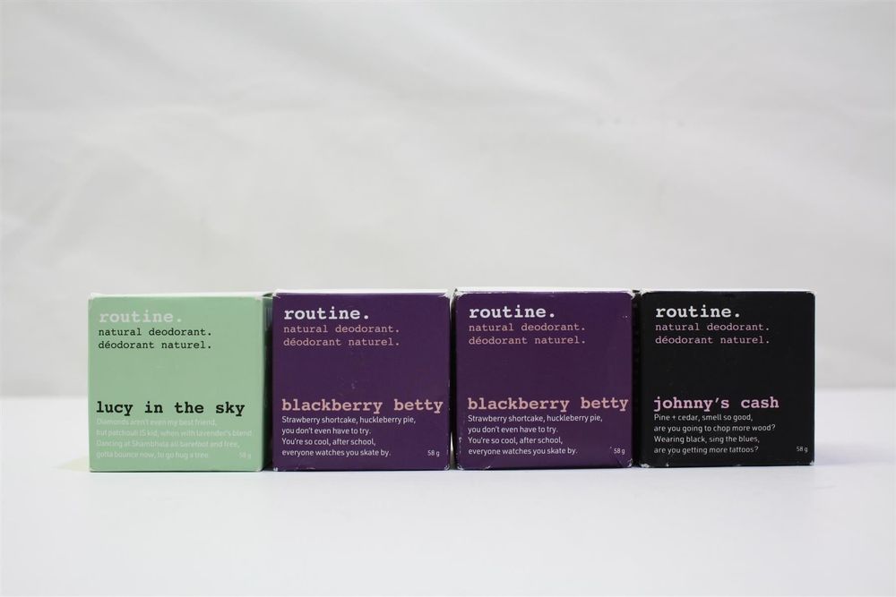 4x ROUTINE. Natürlicher Deo (21110940) (Neu und originalverpackt) in ...