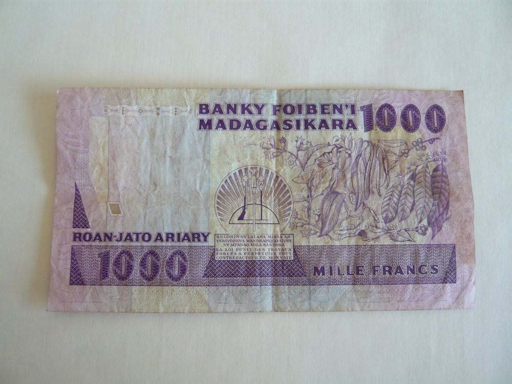 BILLET BANQUE MADAGASCAR | Kaufen auf Ricardo