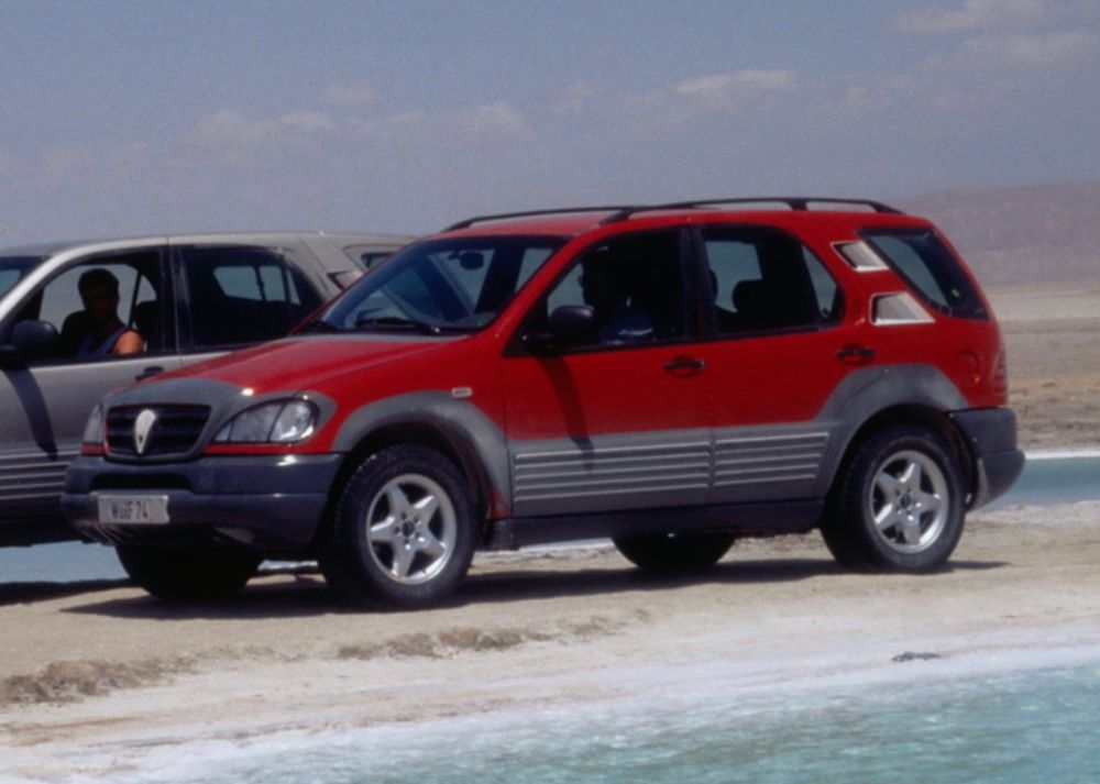 Mercedes-Benz ML Erlkönig 1997 IAA 1:87 H0 Busch (Neu und ...