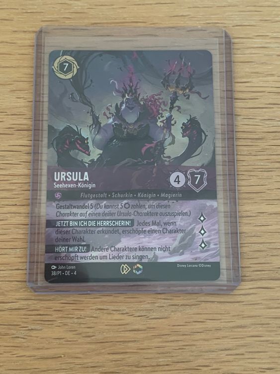 Ursula Enchanted Champion Promo Disney Lorcana (Neu und ...