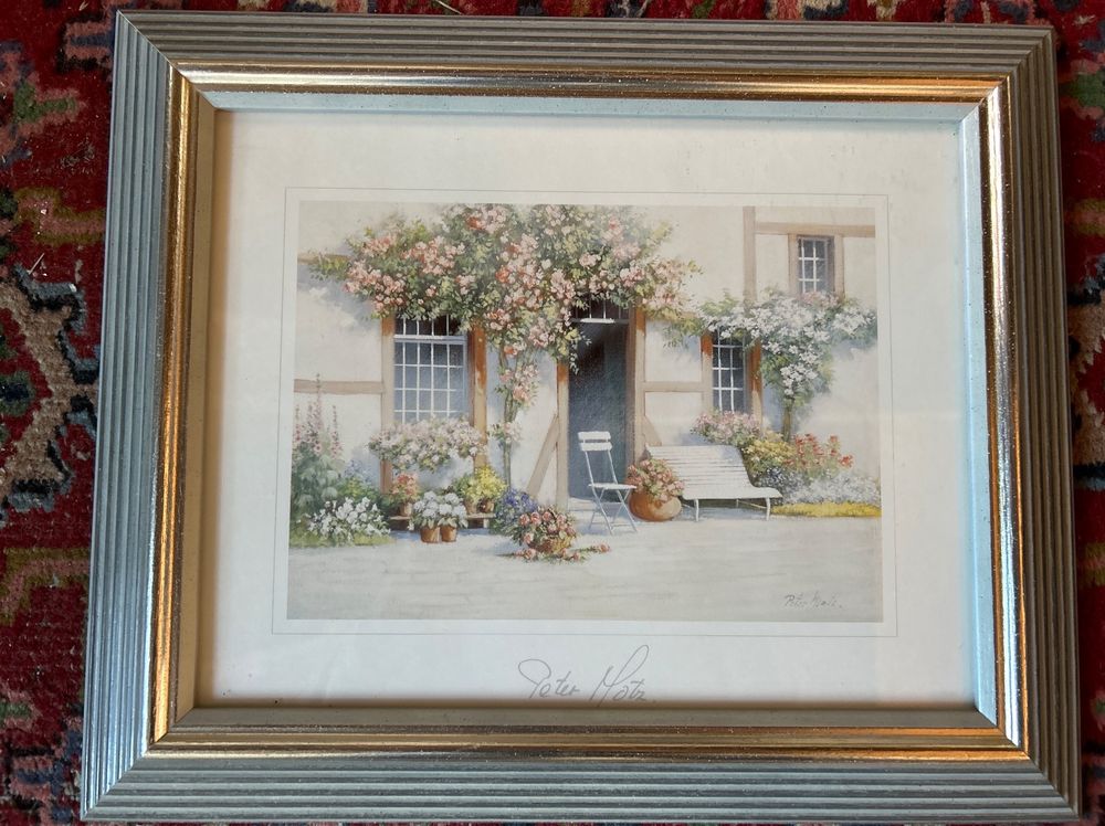 Paul Motz Aquarell "Gartenidylle", gerahmt (Gebraucht) in Villnachern für CHF 28.1 – mit ...