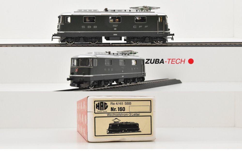 HAG 160 E-Lok Re 4/4 II der SBB, H0 WS, Analog mit OVP | Kaufen auf Ricardo