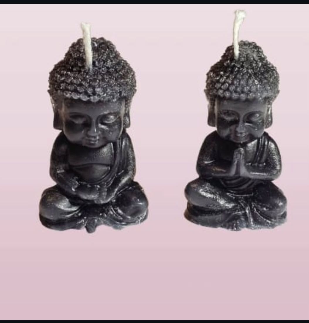 Bougies Bouddha Noires - Zen et sérénité à la maison ! (Neuf (Voir ...