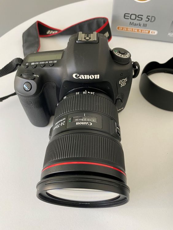 EOS Spiegelreflex Kamera Canon 5D Mark III inkl. Objektiv | Kaufen auf ...