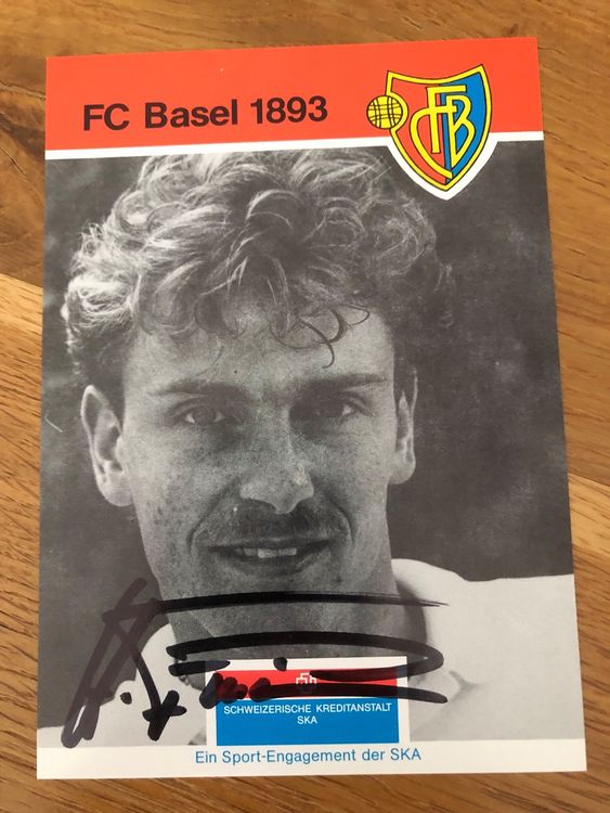 Fc Basel Autogrammkarte (Gebraucht) in Meierskappel für CHF 2 – mit ...