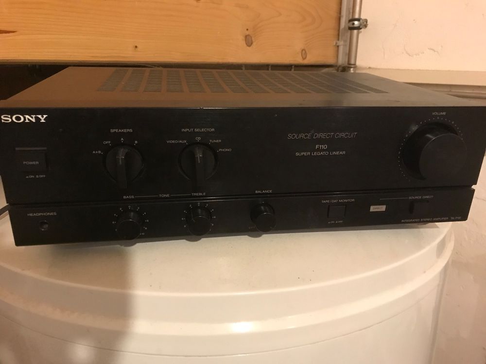 Sony Integrated Stereo Amplifier | Kaufen auf Ricardo
