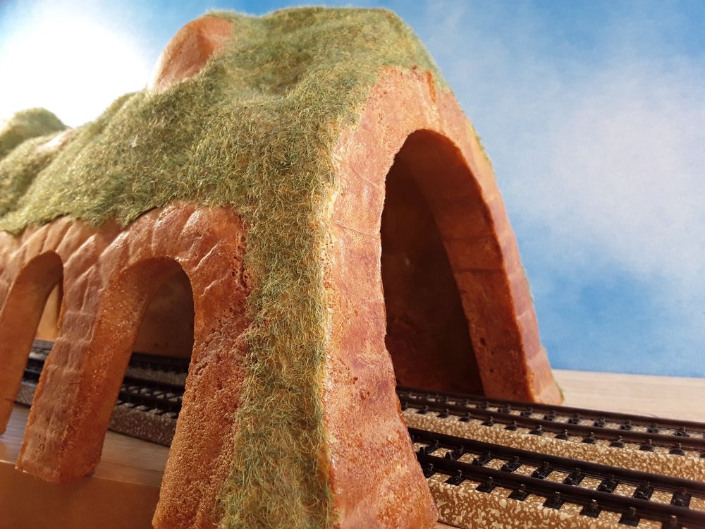 Modelleisenbahn _ Galerie Tunnel zweispurig _ Spur H0 | Kaufen auf Ricardo