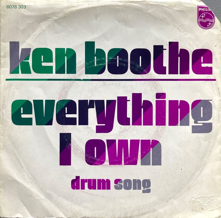 KEN BOOTHE - EVERYTHING I OWN (Gebraucht) in Poliez-Pittet für CHF 5 ...