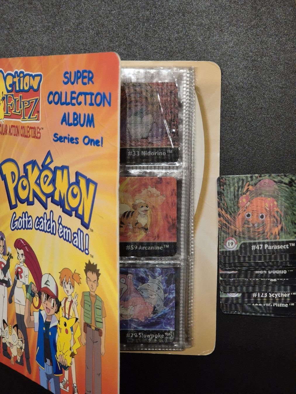 Album Pokémon Vintage Flipz Action Artbox 🔥1999 (D'occasion) à Ursy ...
