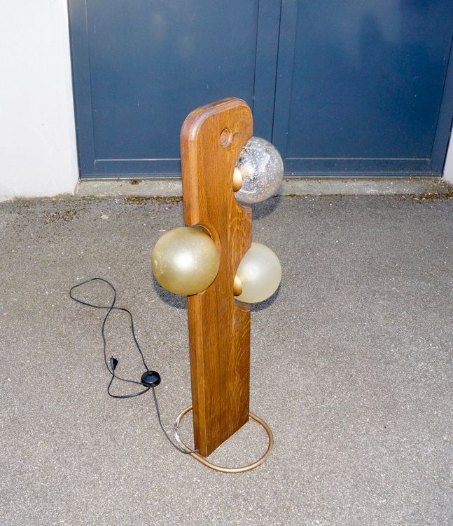 70er Temde 5526 TOTEM Stehlampe EICHE Swiss DESIGNLAMPE (Gebraucht) in Pfaffhausen für CHF 34 ...