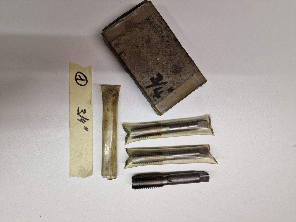 Gewindebohrer Zoll / Gewindeschneider - Set 1 | Kaufen auf Ricardo Gewindebohrer Zoll / Gewindeschneider - Set 1 | Kaufen auf Ricardo