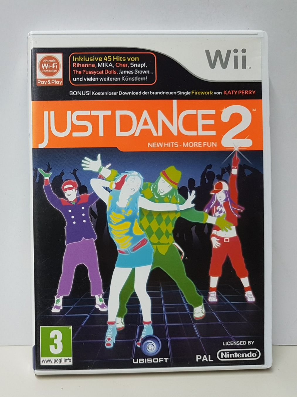 Just Dance 2 New Hits-More Fun 45 Chartsbreaker für Wii (Gebraucht) in ...
