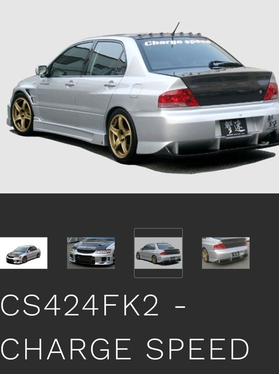 Mitsubishi Lancer Evo Chargespeed Bodykit (Gebraucht) in Wolhusen für ...