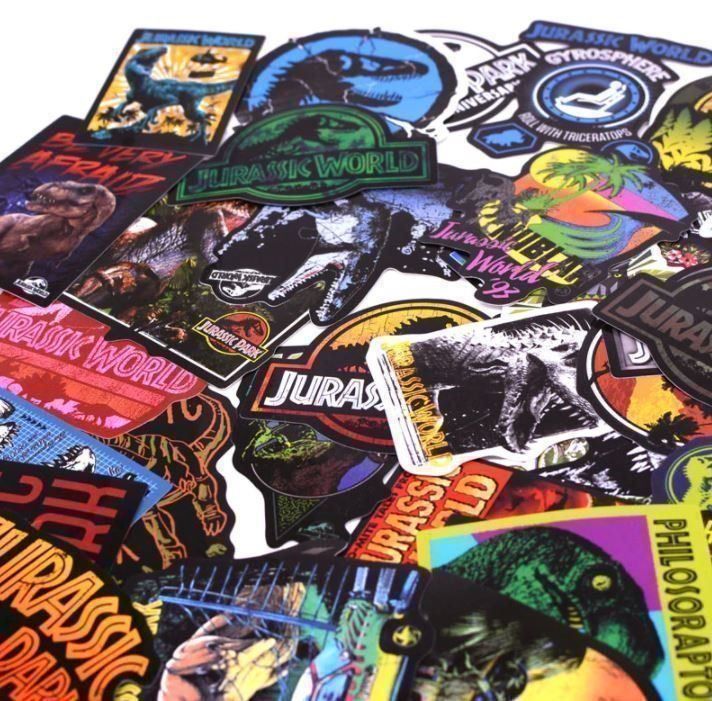 Jurassic Park World Stickerset Video Aufkleber Stickerbomb (Neu und ...