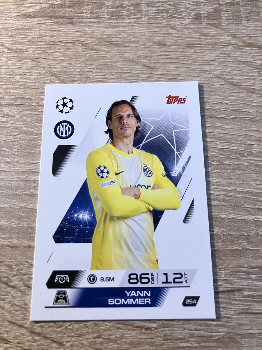 Topps Match Attax 2025-26 Yann Sommer FC Inter (Neu (gemäss ...