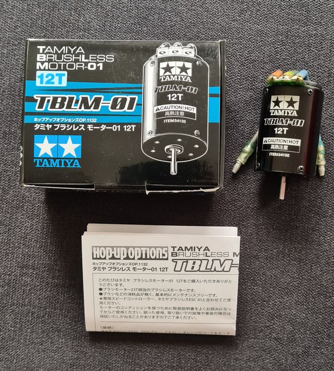 Tamiya 54132 Brushless Motor 12T TBLM 01 RC Auto Buggy | Kaufen auf Ricardo