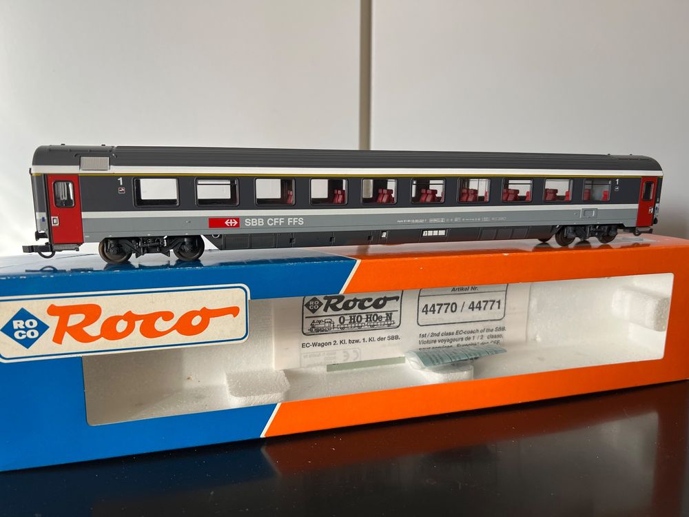 Roco 44771 - SBB - Personenwagen EC 1. Klasse (P20) (Gebraucht) in Mettmenstetten für CHF 50 ...