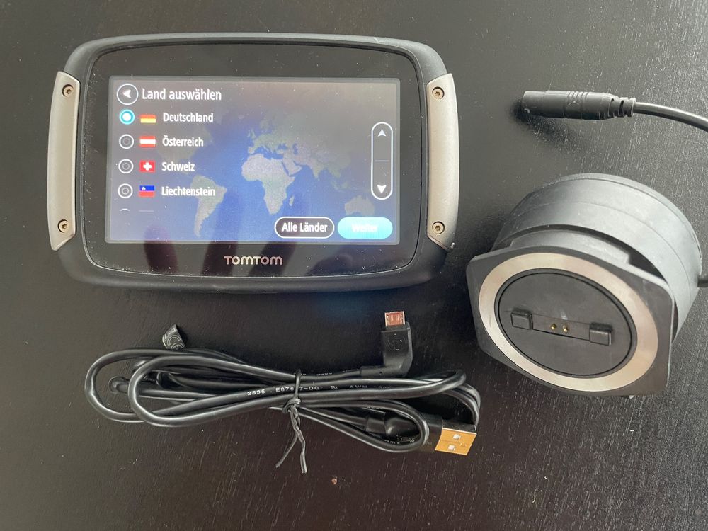 TomTom Rider 450 Navi Motorrad & Auto & Halterung (Gebraucht) in Zürich ...