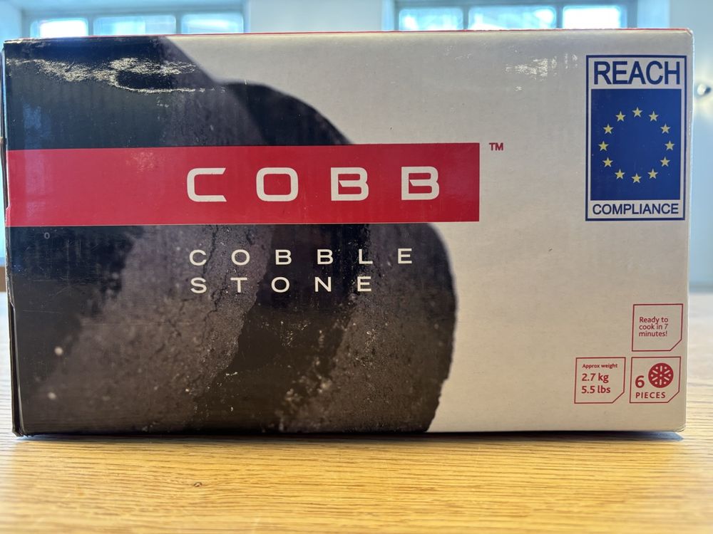Cobb Cobblestone Grillbriketts, 6 Stk. ungeöffnet (Neu und ...