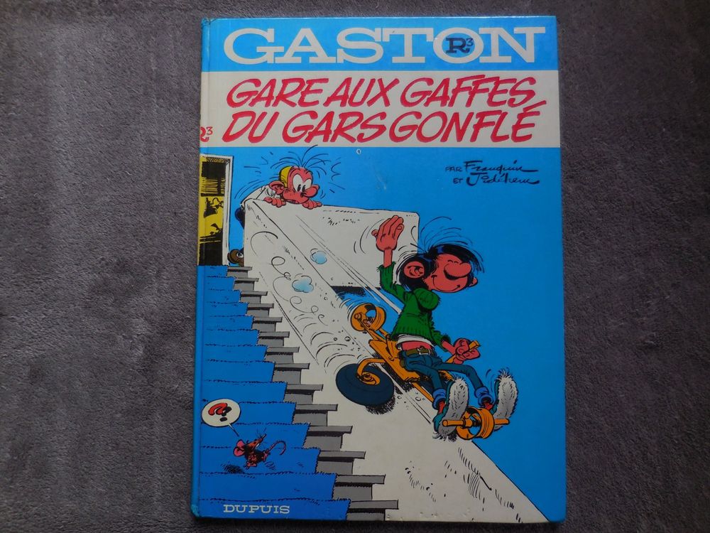 GASTON LAGAFFE R3 (GARE AUX GAFFES DU GARS GONFLÉ) E.O 1973 (D'occasion ...