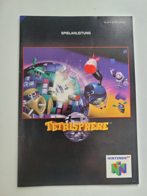 Spielanleitung / Tetrisphere, N64 | Kaufen auf Ricardo