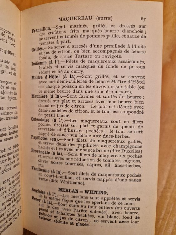 Guide Maître d'Hôtel & Restaurateur, édition rare!⭐️📕🇨🇭 (D'occasion) à ...