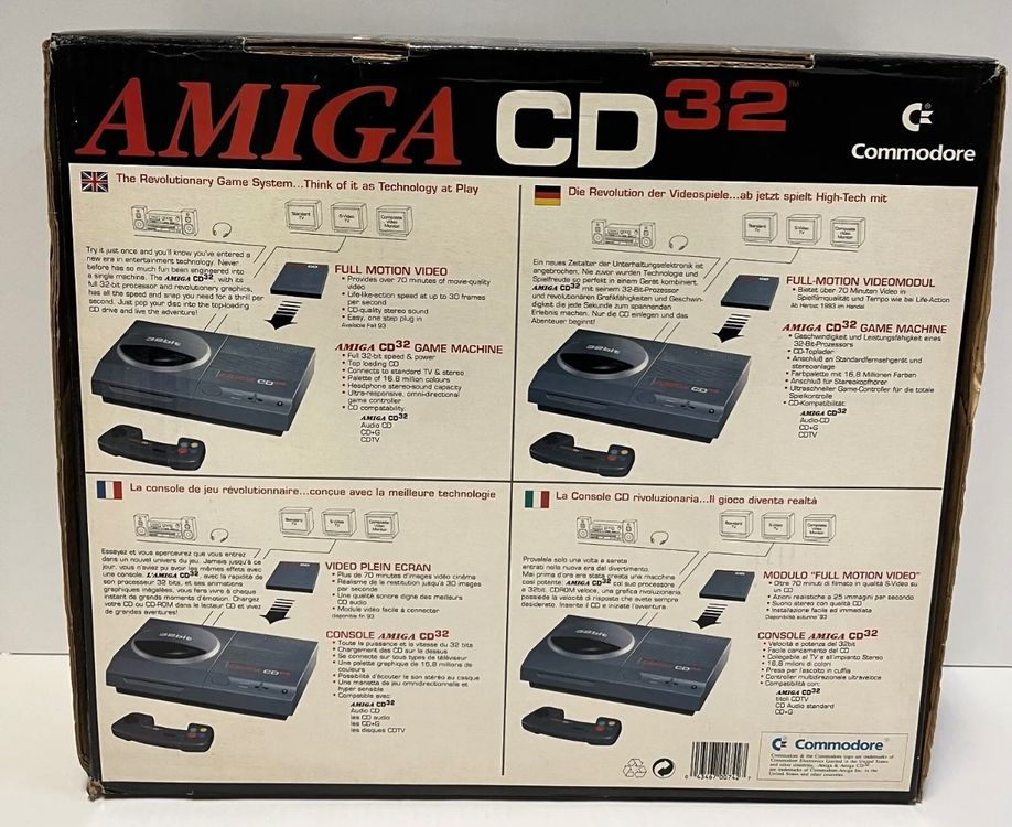 CONSOLE COMMODORE AMIGA CD32 *PERFECT* | Kaufen auf Ricardo