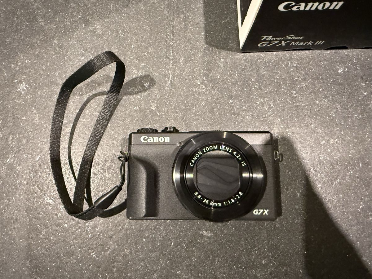 Canon PowerShot G7 X Mark III – wie neu (Neu und originalverpackt) in ...