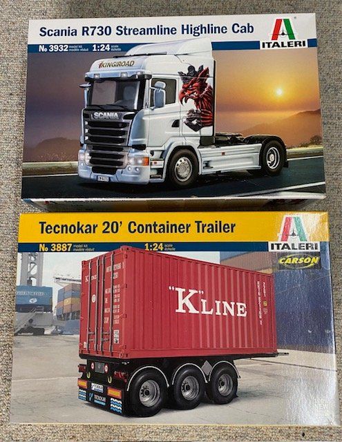 Scania R730 Streamliner Highline Cab inkl. Tecnokar 20" 1/24 (Neu ...