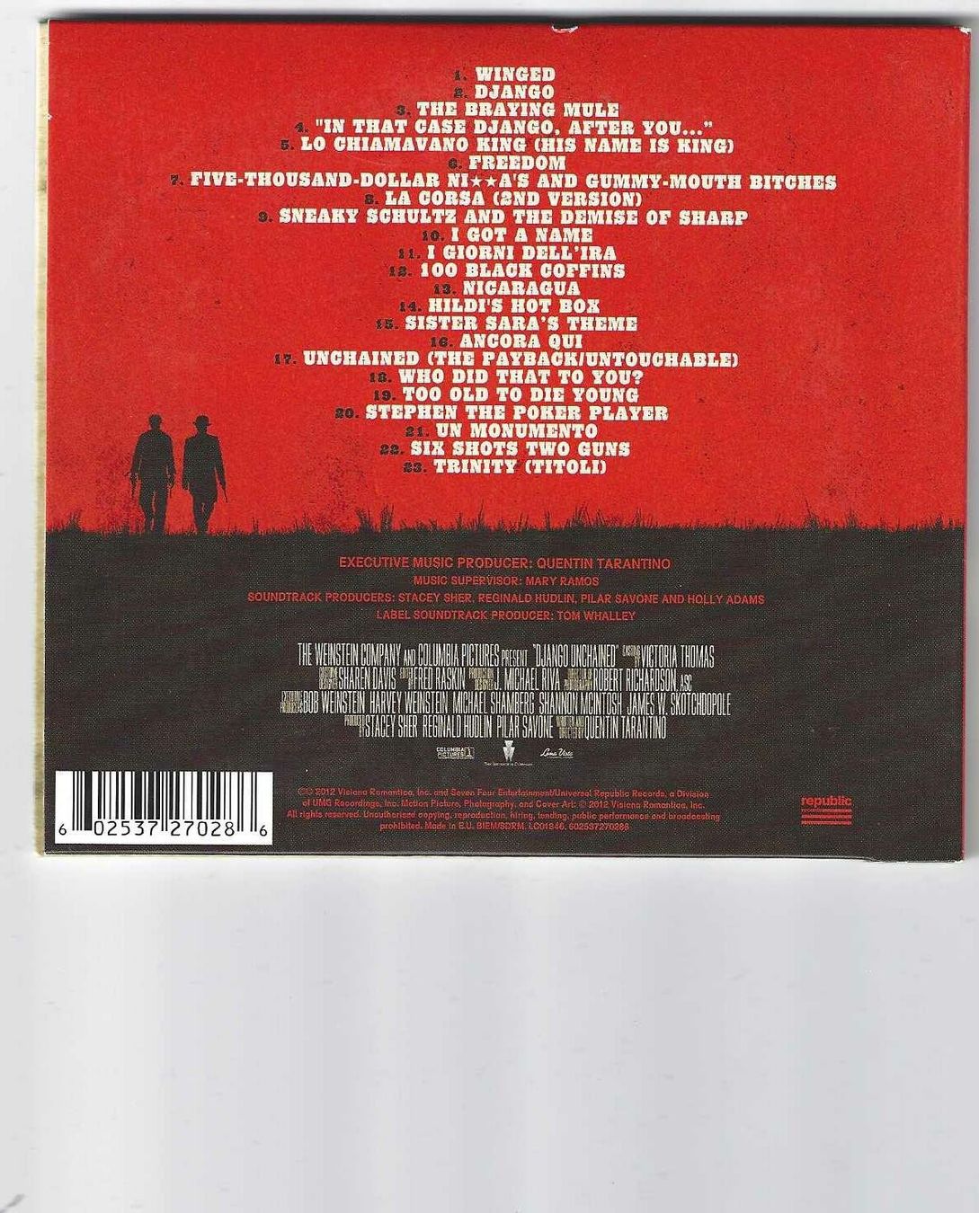 Various – Django Unchained - Quentin Tarantino (Gebraucht) in Genève ...