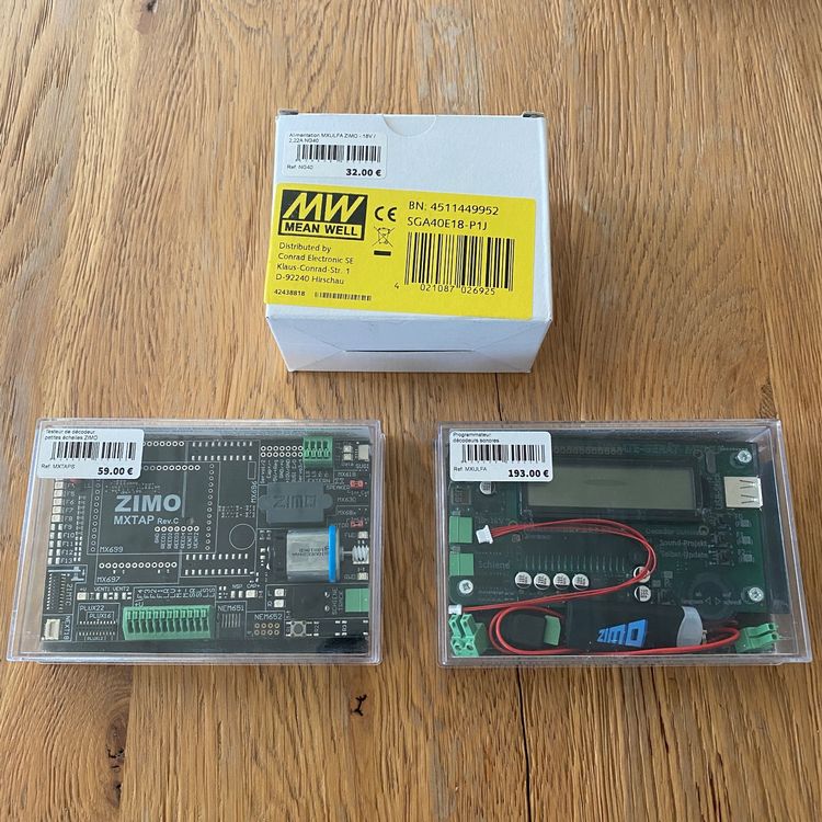 Zimo MXULFA + MXTAPS (Neu und originalverpackt) in Biel/Bienne für CHF 205 – mit Lieferung auf ...