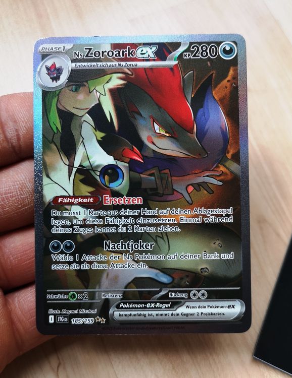 Ns Zoroark ex 185/195 Pokemon Karte Reisegefährte | Kaufen auf Ricardo