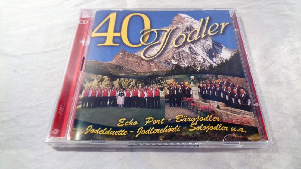 Jodel CD / 40 Jodler ab Fr. 5.- / 2 CD's (Gebraucht) in Bellach für CHF ...