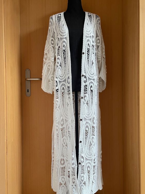 Boho Maxi Cardigan in Häkeloptik (Neu und originalverpackt) in ...