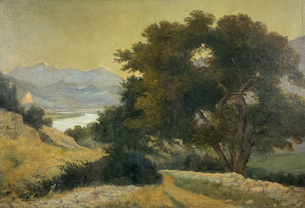 Maurice Lessertisseux (1864-x) grosses Gemälde | Kaufen auf Ricardo