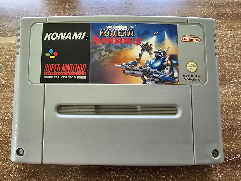 Super Probotector - Alien Rebels - SNES - (Gebraucht) in Hünenberg für ...