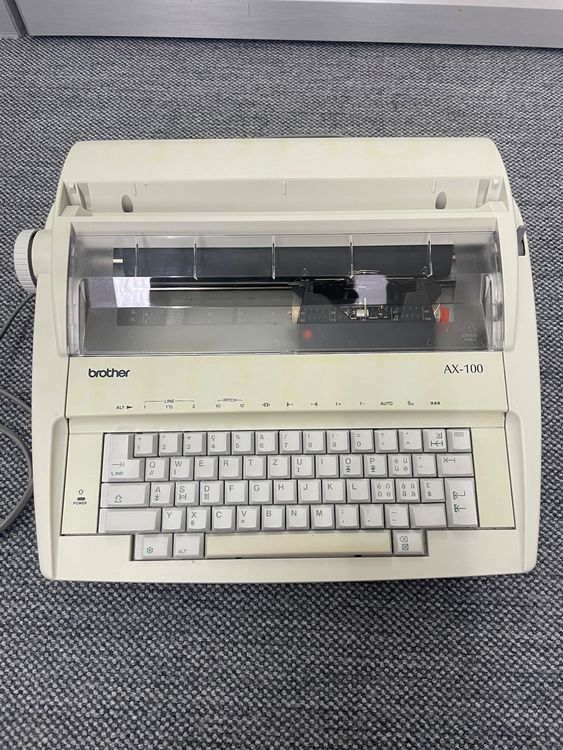 Schreibmaschine Brother AX-100 (Gebraucht) in Würenlos für CHF 5 – nur ...