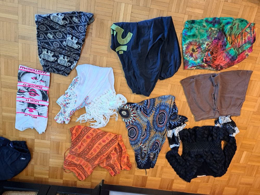 Grosses Kleiderpaket Goa Hippie Harem | Kaufen auf Ricardo