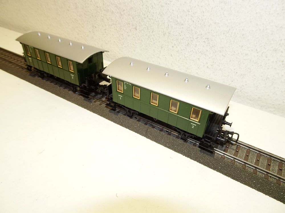 2 Märklin Personenwagen Nostalgie Oldtimer HO 4039 (Gebraucht) in für ...