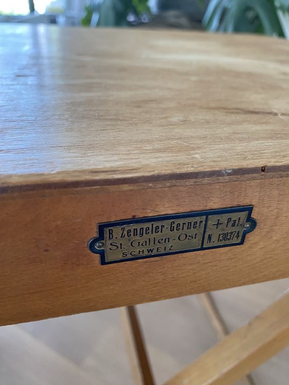 Antiker Architekten Planlese Tisch von 1928 (Gebraucht) in ...