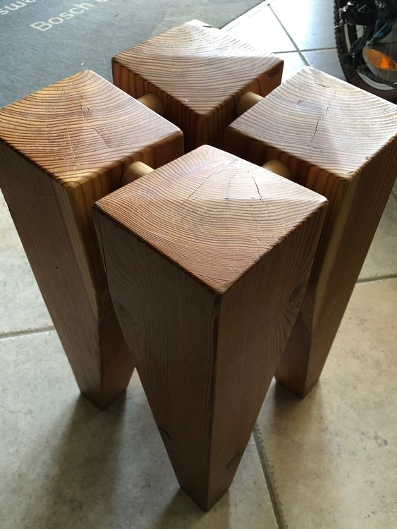 Eiche Massivholz Backenzahn Hocker (Gebraucht) in St. Moritz für CHF 49 ...
