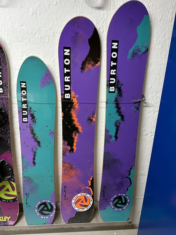 3er Set Snowboard Burton Air 1991/92 Vintage | Kaufen auf Ricardo