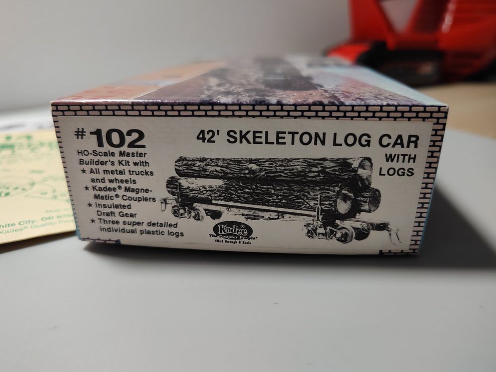 Kadee Skeleton Log Car with Logs Bausatz | Kaufen auf Ricardo