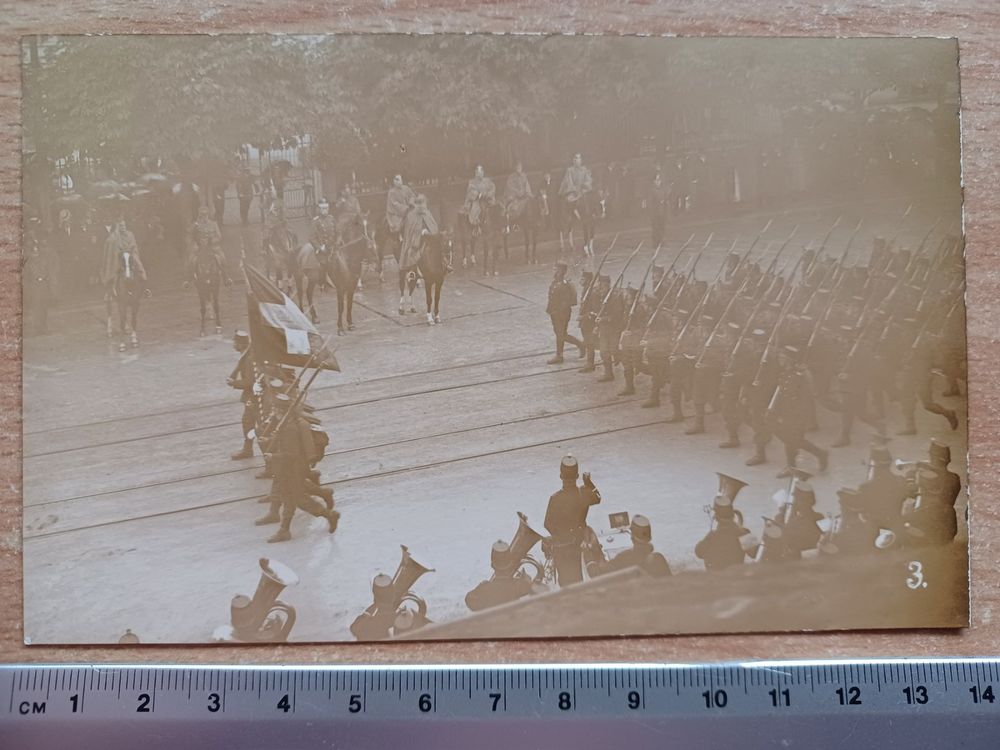 General Wille, Defilee, evtl. Luzern?, 1. Weltkrieg (3) | Kaufen auf Ricardo