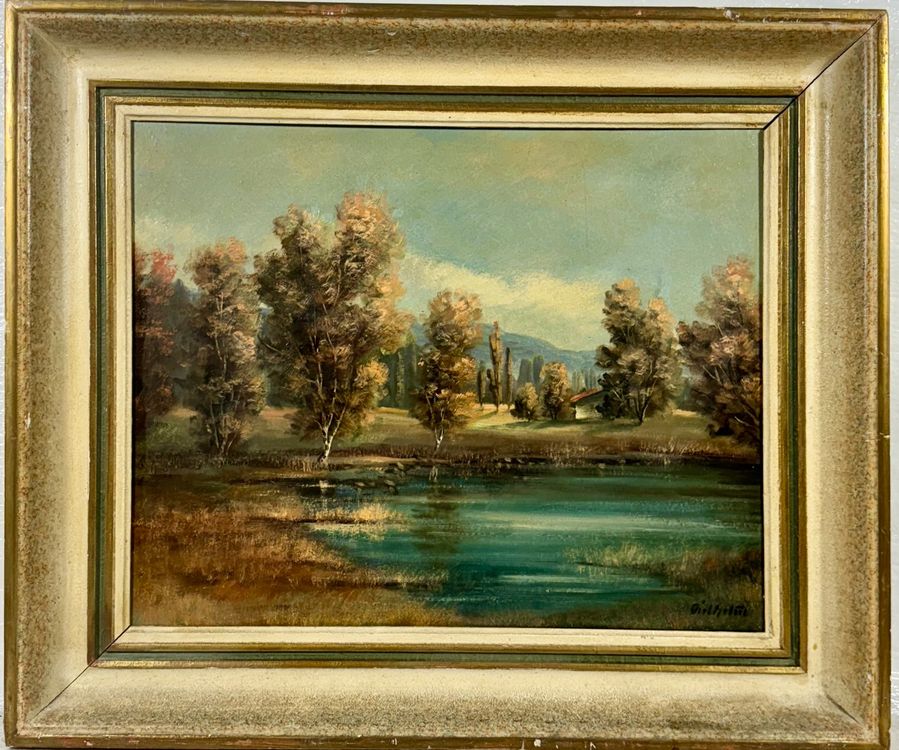 Landschaft Gemälde unleserlich Signiert (Gebraucht) in Root für CHF 20 – mit Lieferung auf ...