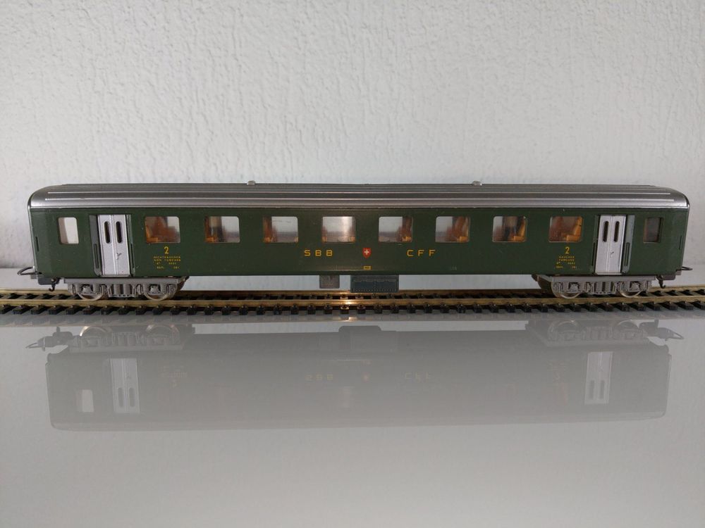 Lima H0 Personenwagen SBB 2. Kl B4 (Gebraucht) in Wettswil für CHF 5 ...