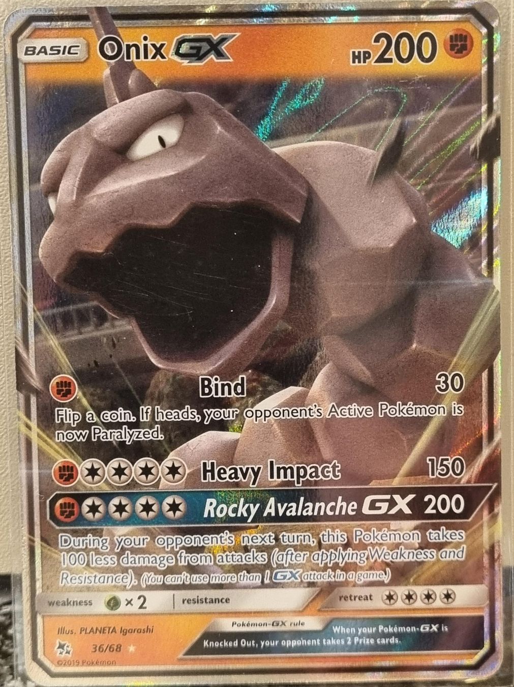 Pokémon – Onix GX 🇺🇸 - HIF-36 - Hidden Fates (Gebraucht) in Bern für ...