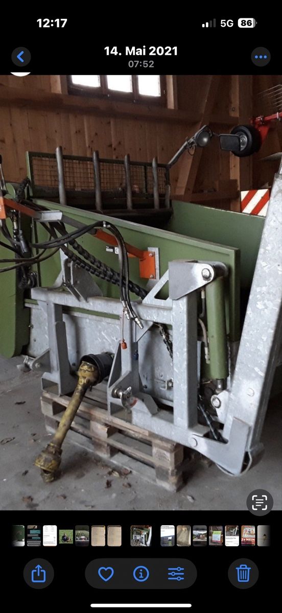 Siloballen Ballenauflöser Fliegl (Gebraucht) in Birmensdorf ZH für CHF 4900 – nur Abholung auf ...