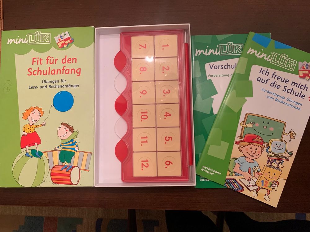 Mini Lük kasten mit 2 Heften (Gebraucht) in Schönenbuch für CHF 22 ...